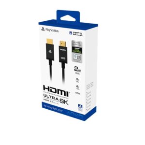 hori ultra high speed hdmi cable for playstation® 5 - officially licensed by sony