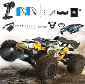 limodgo brushless rc car for adults 43 mph, 4wd high speed all terrain rc truck, high speed rc cars for adults, 50 minute run time, 1:16 off-road drift monster truck hobby rc cars