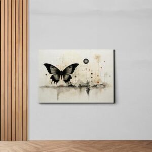 Abstract Painting Buy Canvas Wall Art, Butterfly Painting Art, Butterfly canvas, bedroom Butterfly wall art,Watercolor abstract Butterfly canvas painting