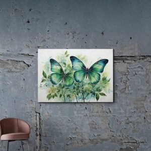 abstract painting buy canvas wall art, butterfly painting art, butterfly canvas, bedroom butterfly wall art,watercolor abstract butterfly canvas painting