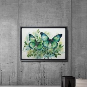 Abstract Painting Buy Canvas Wall Art, Butterfly Painting Art, Butterfly canvas, bedroom Butterfly wall art,Watercolor abstract Butterfly canvas painting