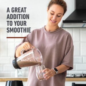 Isopure Build Your Smoothie Chocolate Bundle Dutch Chocolate Low Carb Protein Powder (14 Servings) and Amazing Grass Greens Chocolate Blend Superfood (30 Servings)