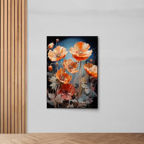 Samsung Frame TV Art, Abstract Flowers print, Floral print, Spring Flowers print, print print, Flower Art for Frame TV, Canvas, Art Print