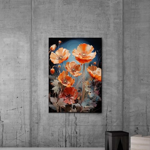 Samsung Frame TV Art, Abstract Flowers print, Floral print, Spring Flowers print, print print, Flower Art for Frame TV, Canvas, Art Print