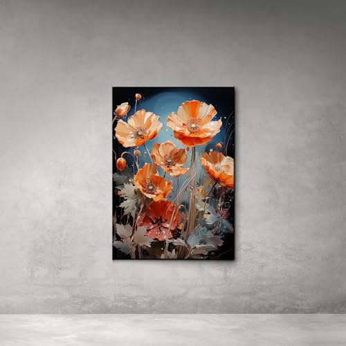 Samsung Frame TV Art, Abstract Flowers print, Floral print, Spring Flowers print, print print, Flower Art for Frame TV, Canvas, Art Print