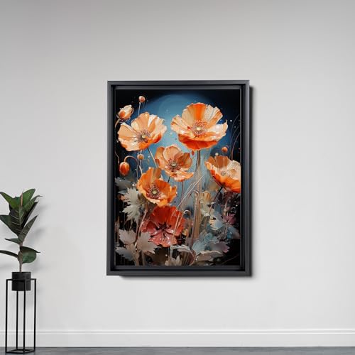 Samsung Frame TV Art, Abstract Flowers print, Floral print, Spring Flowers print, print print, Flower Art for Frame TV, Canvas, Art Print