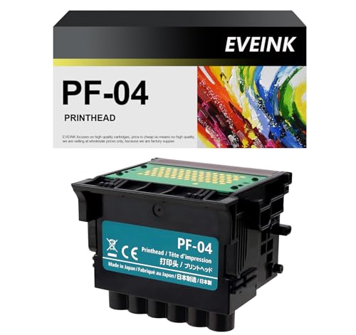 EVEINK PF-04 PF04 Printhead Remanufactured Work with Canon iPF780 iPF785 iPF685 iPF680 iPF670 Printers.