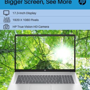 HP 17.3 Laptop, 2023 Best Laptop for Working, 17.3" FHD Display, Intel Core i5 1335U Processor up to 4.6GHz, 32GB RAM, 1TB SSD, Intel Iris Xe Graphics, Wi-Fi 6, Backlit Keyboard, Windows 11 Home