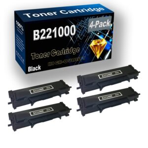 kolasels remanufactured toner cartridge replacement for b2236 mb2236 | b221000 for b2236dw, mb2236adw printer (4-pack black)