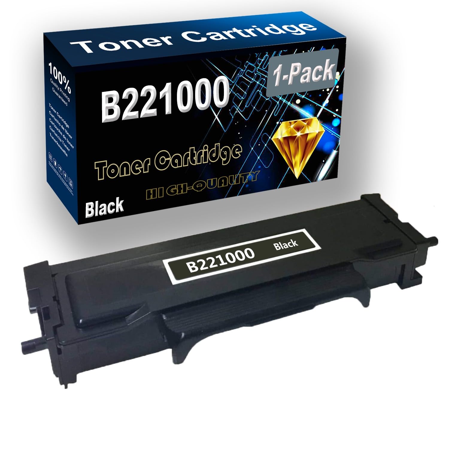 Kolasels Remanufactured Toner Cartridge Replacement for B2236 MB2236 | B221000 for B2236dw, MB2236adw Printer (1-Pack Black)