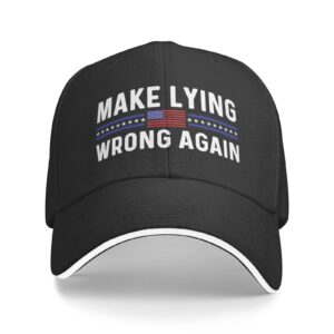 artray make lying wrong again hat men dad hats cute hats black