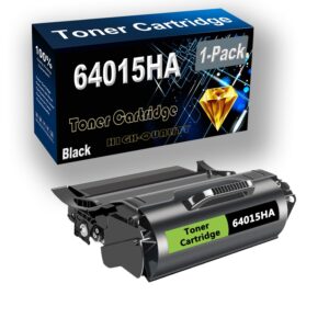 kolasels remanufactured toner cartridge replacement for 64015ha for t640, t642, t644 printer (1-pack black)