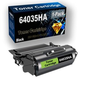 kolasels remanufactured toner cartridge replacement for 64035ha for t640, t642, t644 printer (1-pack black)