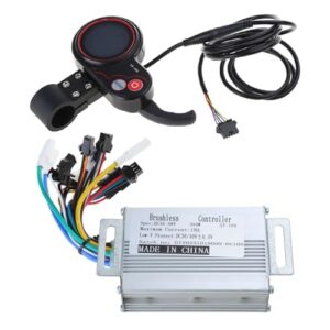 36v/48v 350w bldc electric scooter controller e-bike brushless speed driver and lcd display one set great performance 36v/48v 350w bldc electric scooter controller