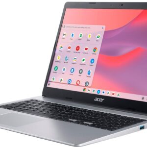 acer Chromebook 315 15.6 HD Laptop | Intel Celeron N4020 with 4GB LPDDR4 | 4GB RAM | 64GB SSD | Intel UHD Graphics 600 | Chrome OS | Bundle with 64GB USB Flash Drive, Silver