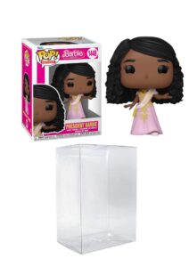 funko pop! movies: barbie the movie - president barbie bundled with a byron's attic protector