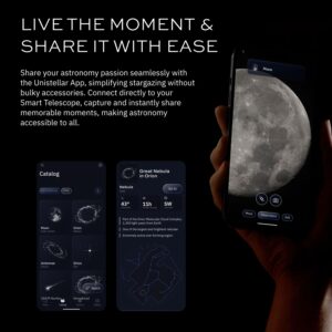 Limited-Time Special Bundle: UNISTELLAR EQUINOX 2 Smart & Digital Telescope + UNISTELLAR Genuine Backpack - Beginners and Experienced Users - iPhone and Android Compatible - 114mm Aperture…