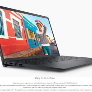 DELL Newest Inspiron 15 Business Laptop, 15.6" Full HD LED, AMD Ryzen 5 5500U,16G RAM,1TB SSD.,Webcam, WiFi, Win 11 Pro, SD Card Reader, Long Battery Life, Carbon Black