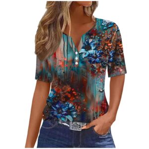 wpnmasnp womens tunic tops short sleeve today 2024 summer tops for women 2024 trendy coupons and promo codes for prime discounted items in warehouse deals tunic tops for women loose fit dressy