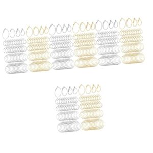 sewacc 384 pcs earring hoop jewelry findings jewelry making supplies earrings charm wine charm rings earring making kit earrings bezel charm hoops for jewelry making earring findings