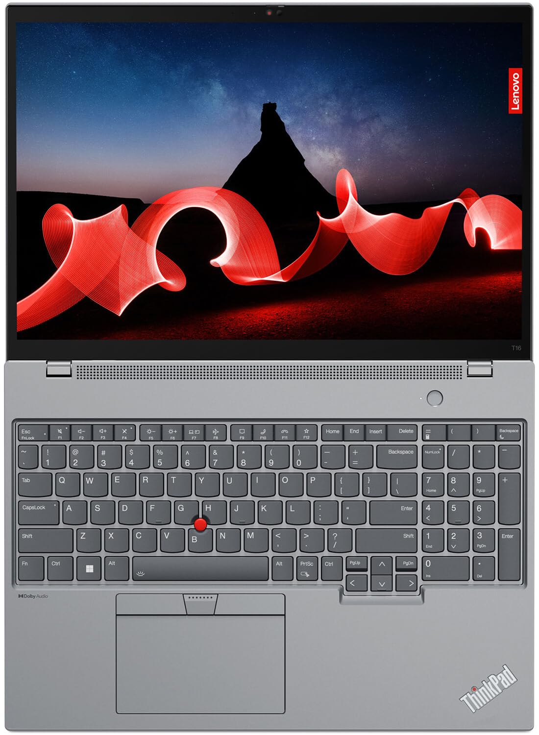 Lenovo T16 Gen 2 Home & Business Laptop (Intel i7-1355U 10-Core, 16GB DDR5 5200MHz RAM, 512GB SSD, Intel UHD, 16.0" 60 Hz Touch Wide UXGA (1920x1200), Fingerprint, WiFi, Win 11 Pro) with USB-C Dock