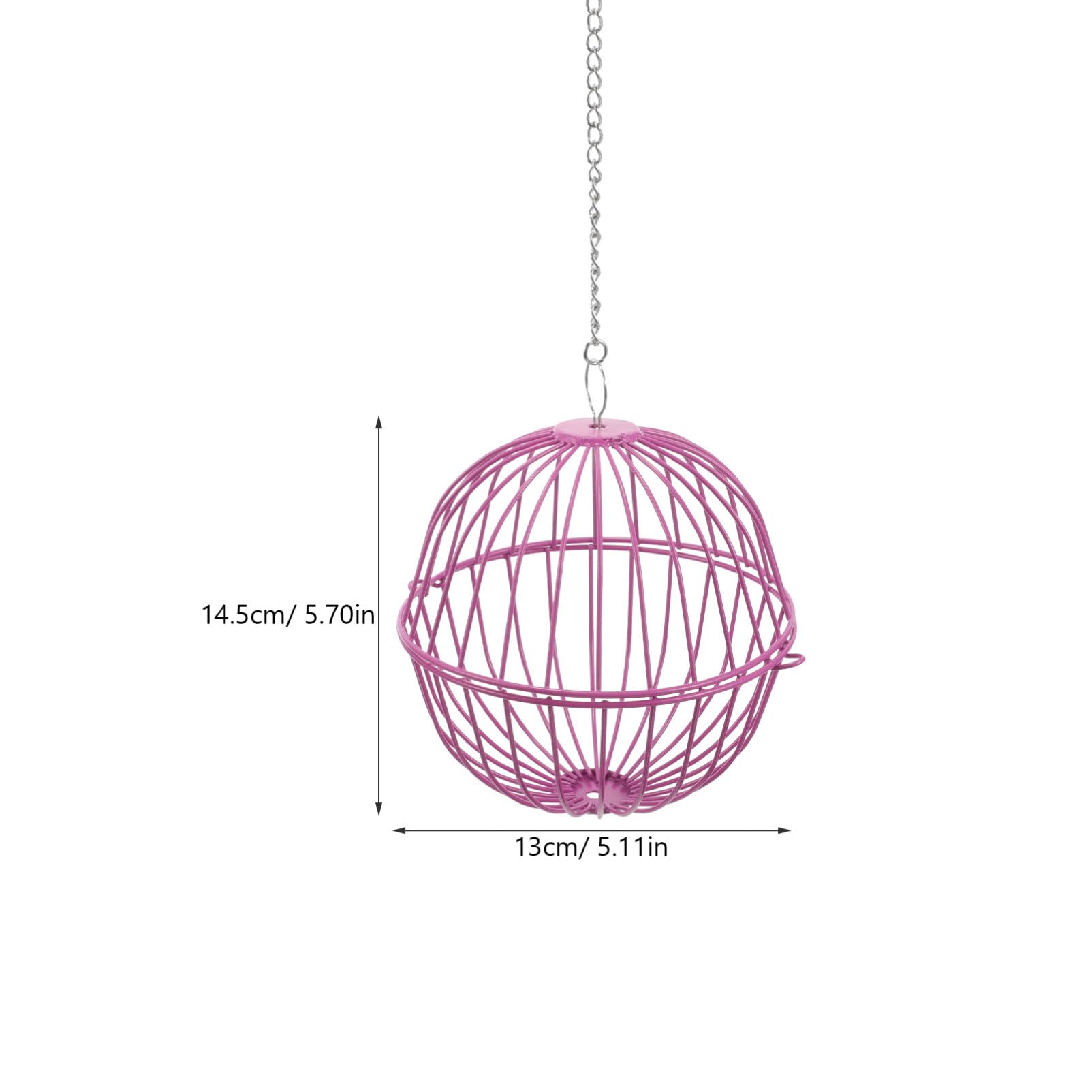 Rabbit Feeding Cage Feed Dispenser Ball Bunny Feeder Balls Rabbit Grass Feeder Ball Hamster Cage Feeder Feed Dispenser Toy Rabbit Hanging Grass Ball Guinea Feeder Rabbit Supply