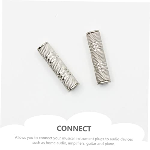 OSALADI 12 Pcs Adapter Zinc Alloy Connector Audio Conversion Head Audio Equipment Conversion Interface Microphone Connector Converter Audio Converter Audio Connector Mic Connector