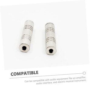 OSALADI 12 Pcs Adapter Zinc Alloy Connector Audio Conversion Head Audio Equipment Conversion Interface Microphone Connector Converter Audio Converter Audio Connector Mic Connector