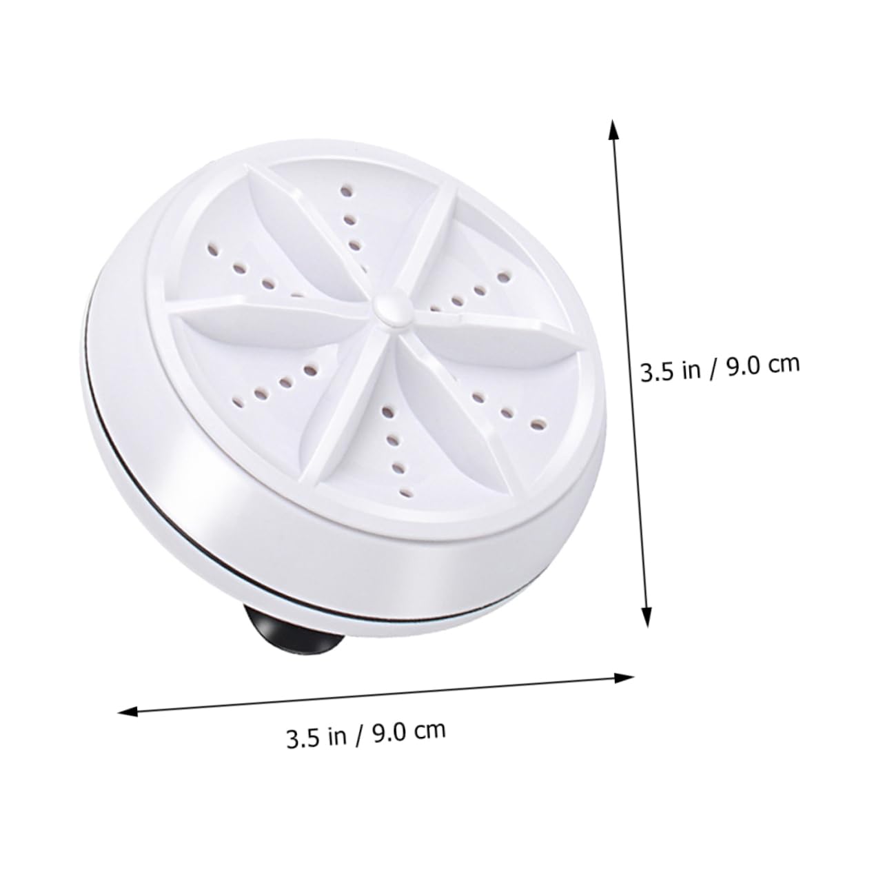 5pcs Rotate Scrubber Ultrasonic Turbines Washing Machine Washing Machine Mini Washer Washing Supplies Travel Washing Machine Mini Cleaner Portable Washer Travel Washer