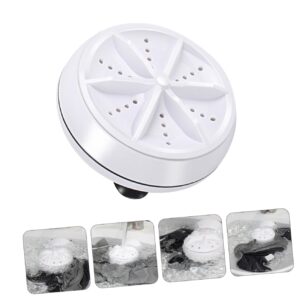 5pcs Rotate Scrubber Ultrasonic Turbines Washing Machine Washing Machine Mini Washer Washing Supplies Travel Washing Machine Mini Cleaner Portable Washer Travel Washer