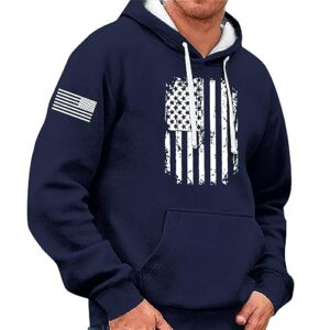 dudubaby graphic hoodies men long sleeve letter print fleece men hoodies pullover funny novelty basic light weight gradient tie dye mens sweatshirts cool thick hooded 02 dark blue xxl