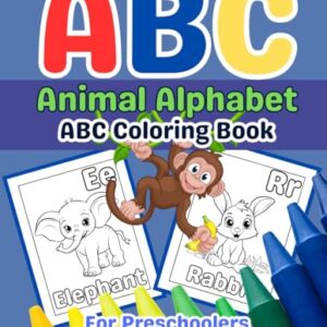 Animal Alphabet - ABC Coloring Book (Coloring Books)