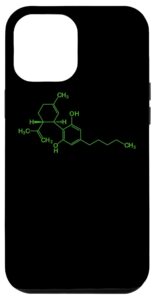 iphone 14 plus cbd molecule marijuana funny cannabis weed stoner case