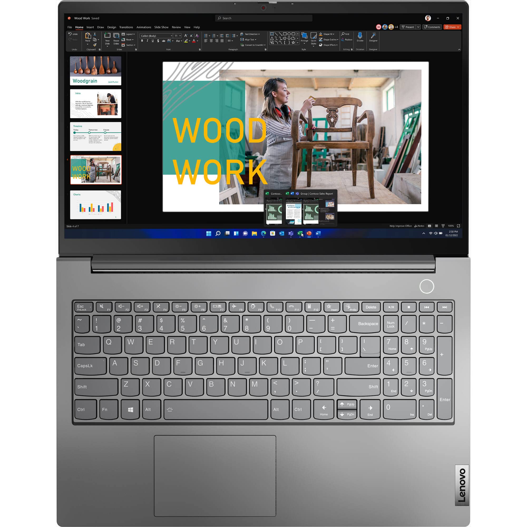 Lenovo ThinkBook 15 Gen 4 Business Laptop - 15.6" FHD (1920 x 1080) IPS, Anti-Glare, 12th Gen Intel i7-1255U, 512GB SSD, 16GB DDR4, Thunderbolt 4, 1080P Camera, Win 11 Pro - Mineral Grey (Renewed)