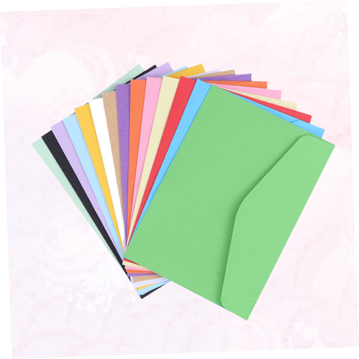 EXCEART 140 Pcs Postcard Envelope Invitation Cards Envelope Letter Envelopes Blank Greeting Cards Party Invitation Envelope Blank Cards Wedding Cards Simple Clamshell Folding Paper