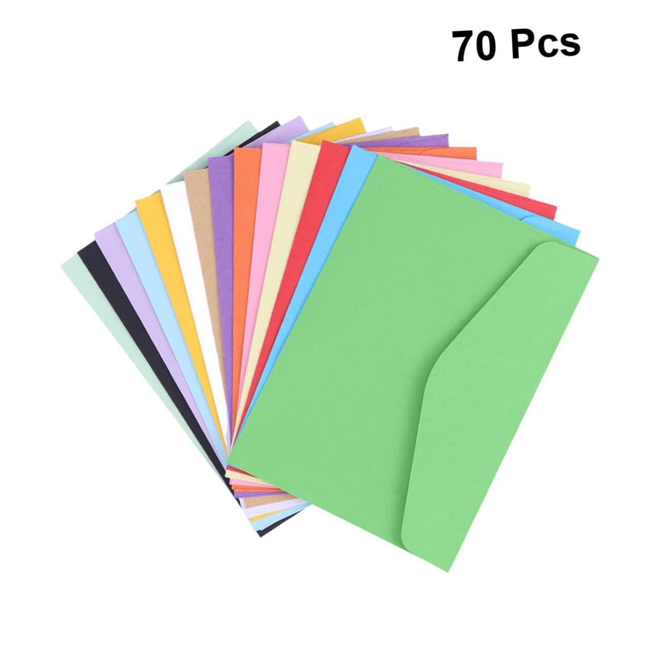 EXCEART 140 Pcs Postcard Envelope Invitation Cards Envelope Letter Envelopes Blank Greeting Cards Party Invitation Envelope Blank Cards Wedding Cards Simple Clamshell Folding Paper