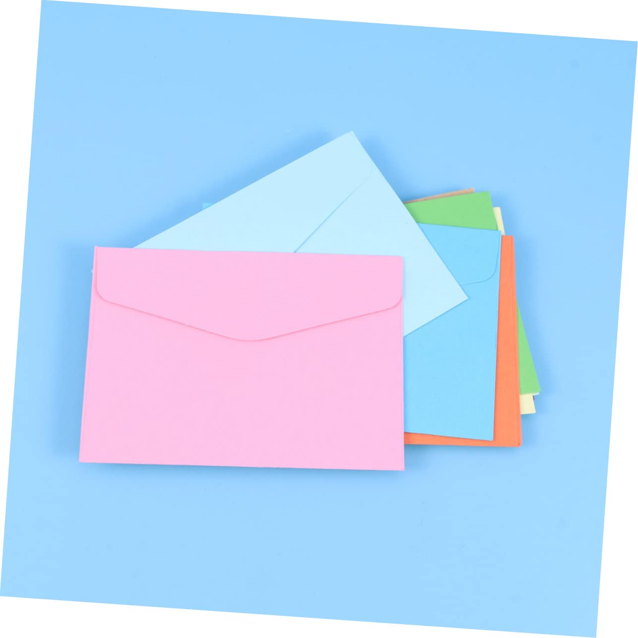 EXCEART 140 Pcs Postcard Envelope Invitation Cards Envelope Letter Envelopes Blank Greeting Cards Party Invitation Envelope Blank Cards Wedding Cards Simple Clamshell Folding Paper