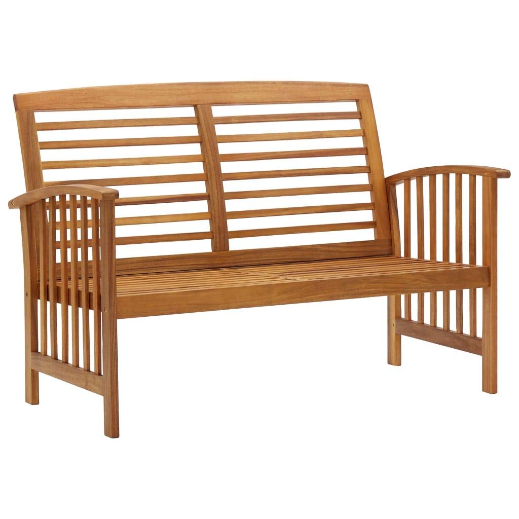 VRAXO 3 Piece Patio Lounge Set Solid Acacia Wood,Outdoor Furniture Sets-73.7lbs