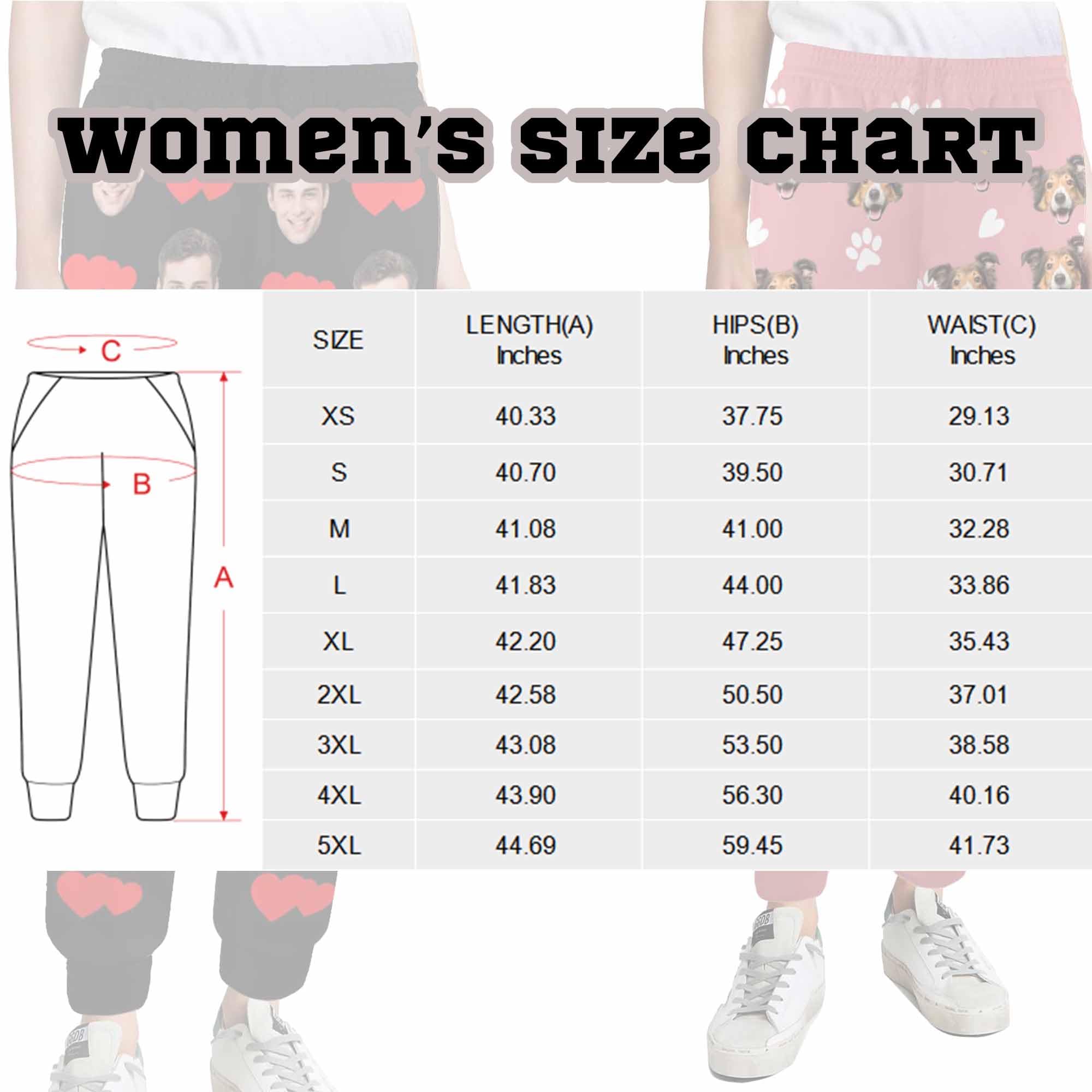 Custom Sweatpants Personalized Face Jogger Jogging Pants 3D Printed Men's Sweatpant Trousers for Men Women Girls Boys Couples with Design Your Own Unisex Birthday Wedding Gifts