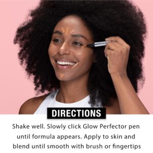 Neutrogena Healthy Skin Glow Perfector Pen, Lightweight Brightening Concealer Pen with Pro-Vitamin B5 & Vitamin E to Brighten Darkness & Dullness for a Natural, Radiant Highlight, Neutral 1oz