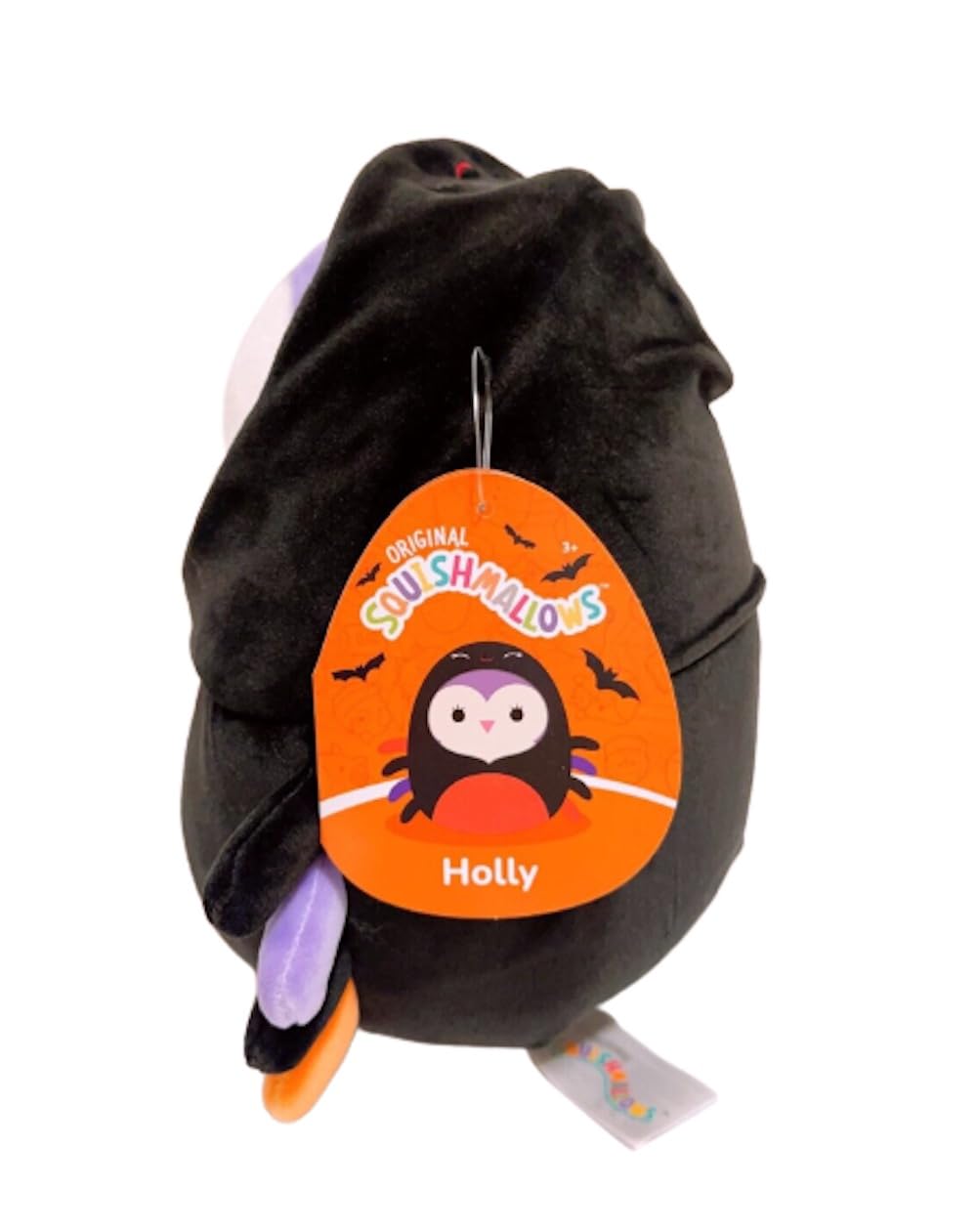 squishmallows Hoodie Squad 5" Holly The Owl in Spider Costume Plush Doll Toy