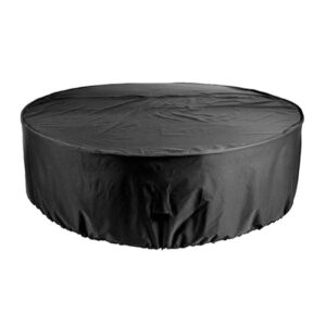 maiju outdoor patio furniture covers waterproof table chair set covers windproof tear-resistant uv round cover for outdoor garden patio yard park furniture cover