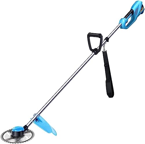 RUTAVM Handheld Grass Trimmer Cordless Household String Trimmer Portable Electric Lawn Mower, Cordless Weeder, Multifunctional Garden Trimmer