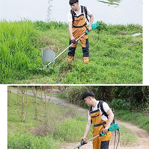 Handheld Grass Trimmer Cordless,Handheld Electric Lawn Mower, Rechargeable Small Household Weeder, 24V, 12AH/20AH/30AH Lithium Battery