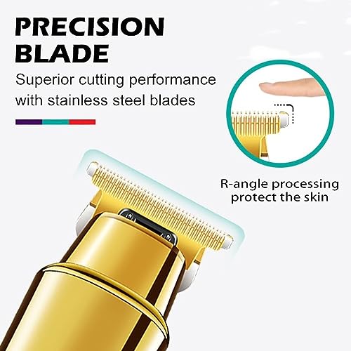 HARUE Hair Clippers for Men, Hair Trimmer Professional Hair Clipper Electric Hair Cutting Machine Cordless Barber Digital Display Trimmer for Men