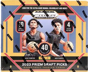 2023/24 panini prizm draft picks basketball hobby box (4 pks/bx)