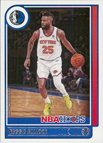 2021-22 NBA Hoops #147 Reggie Bullock Dallas Mavericks Official Panini Basketball Card (Stock Photo Shown, card is straight from Pack and Box in Raw Ungraded Condition)