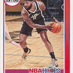 2021-22 NBA Hoops #106 Marcus Morris Sr. Los Angeles Clippers Official Panini Basketball Card (Stock Photo Shown, card is straight from Pack and Box in Raw Ungraded Condition)