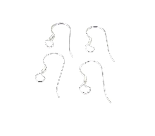 Earring Hooks, Fish Hooks, Ear Wires, French Hook Earrings, Earring Findings, 925 Sterling Ear Wires, Sterling Earring Hooks, Wholesale Ear Hooks Sterling Hooks, Jewelry Making Earring, Wire Hooks