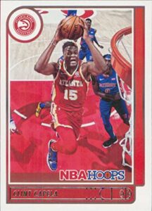 2021-22 nba hoops #158 clint capela atlanta hawks official panini basketball card (stock photo shown, card is straight from pack and box in raw ungraded condition)